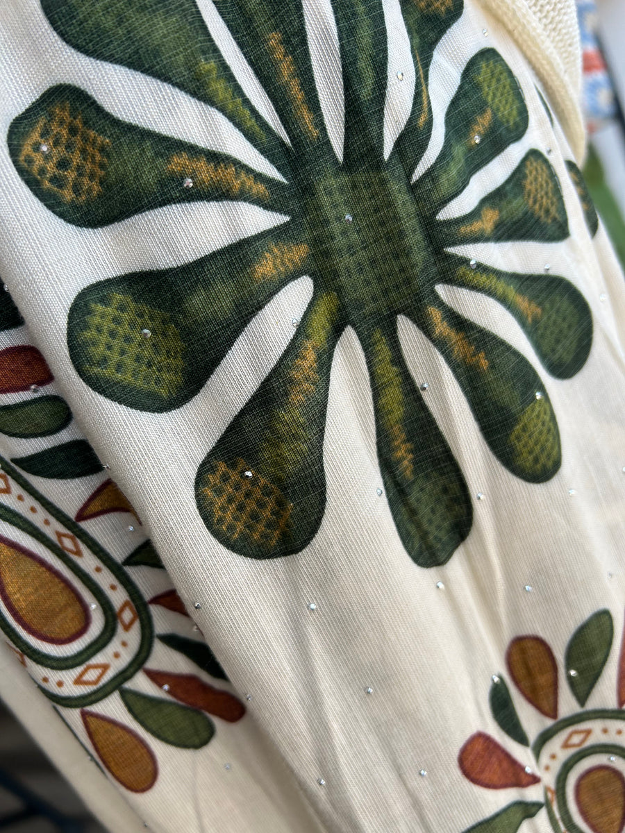 Wide Leg Sparkle Trousers - Khaki – Ralph & Rupert