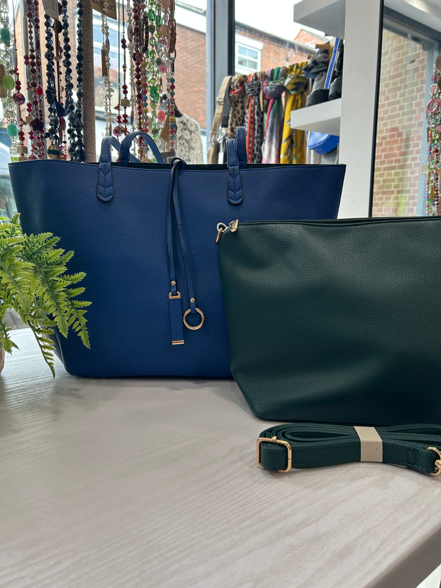 2in1 Reversible Tote Bag - Royal Blue/Forest – Ralph & Rupert