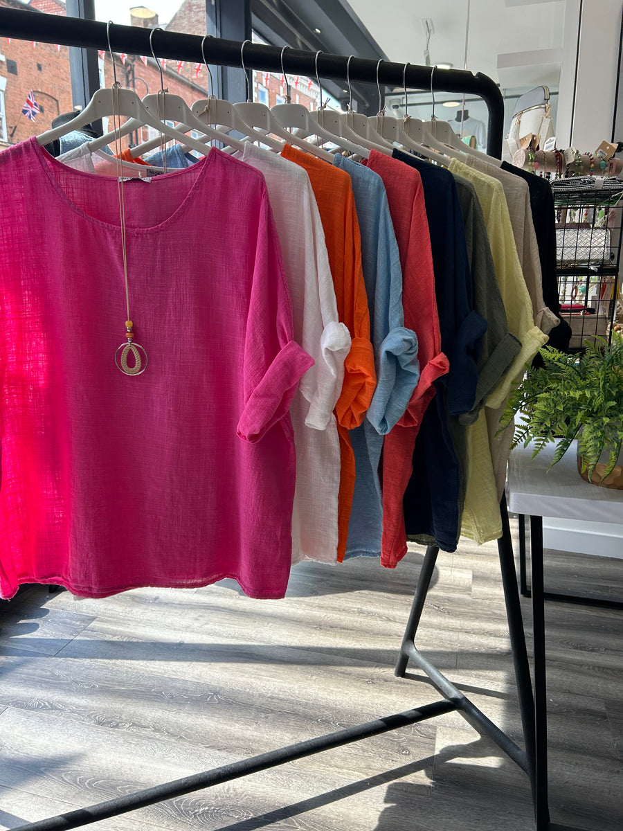 Oversize Boxy Cheesecloth Top – Ralph & Rupert